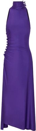 Paco Rabanne Femme, Robes, Violet, Taille: 38 FR Turtleneck Dress