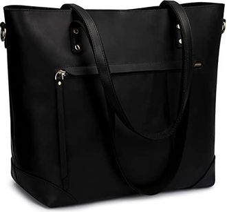 S-Zone Femmes Vintage 3-Way Véritable Crazy Horse En Cuir Fourre-Tout Sac À Bandoulière Sac À Main De Mode Sac À Main Messenger Sac