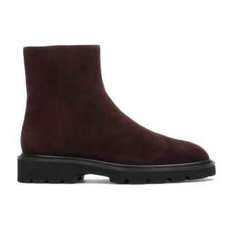 Kazar Braune Wildleder-Stiefeletten mit Rei&szlig;verschluss - - Shoes - Damen - Braun - 39 EU