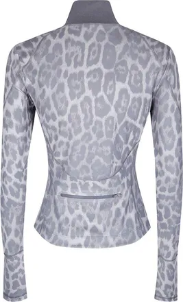 adidas by Stella McCartney Leopard Print Sweatshirt - Grey