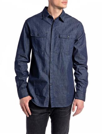 Replay Herren Jeanshemd