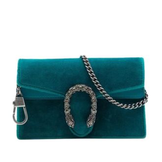 Gucci Sac Mini Dionysus Pre-owned - Femme - Pre-owned - Bleu - Taille: ONE Size