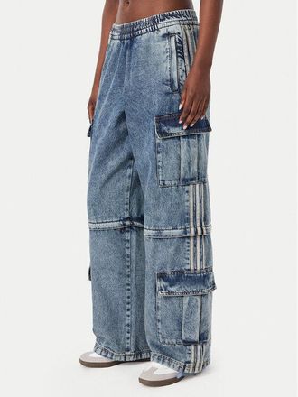 adidas Jeans KQ6479 Blau Oversize