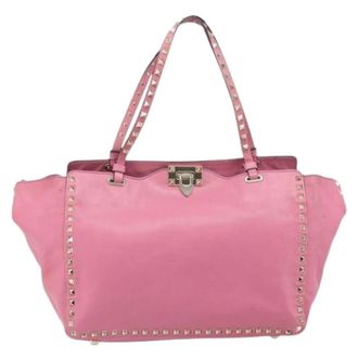 Valentino Pre-owned Rockstud Tote - - Pre-owned - Damen - Rosa - ONE SIZE