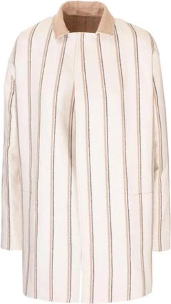 Loro Piana Femme, Vestes, Multicolore, Taille: 40 FR Manteau R&eacute;versible