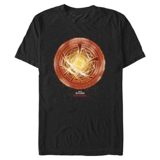 MARVEL Unisex Doctor Strange in The Multiverse Of Madness Dr. Strange Rune Organic Short Sleeve T-shirt, Schwarz, L