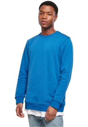 Urban Classics Organic Basic Crew, Sporty Blue, 5XL