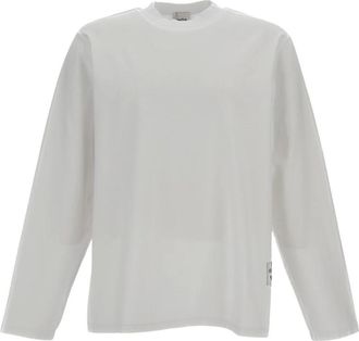 Arte Homme, Tops, Blanc, Taille: S Reversible Label Longsleeve