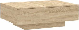 vidaXL Couchtisch Sonoma-Eiche 90x60x31 cm Holzwerkstoff Vidaxl