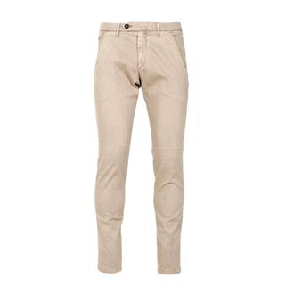 Roy Rogers Braune Baumwollhose mit neuem Rolf-Muster - - Trousers - Herren - Braun - W30