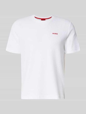 HUGO BOSS Herren T-Shirt aus Baumwoll-Mix Modell AUSTIN