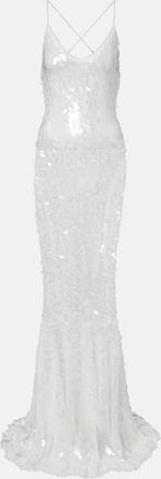 Norma Kamali Robe mit Pailletten