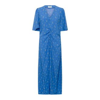 Soaked In Luxury SLArjana Raffkleid - - Dresses - Damen - Blau - XS