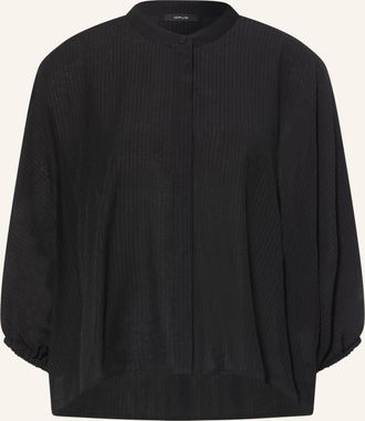 OPUS Blusenshirt Mit 3/4-Arm schwarz