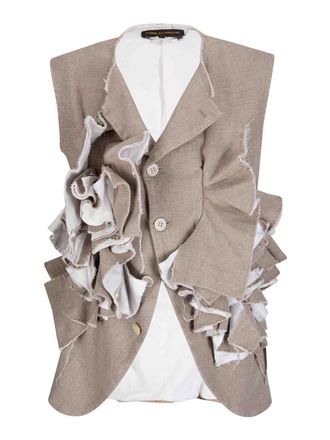 Comme Des Gar&ccedil;ons Gilet - Beige Clair