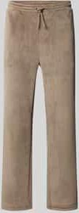 HUGO BOSS Regular Fit Sweathose mit Seitenschlitz