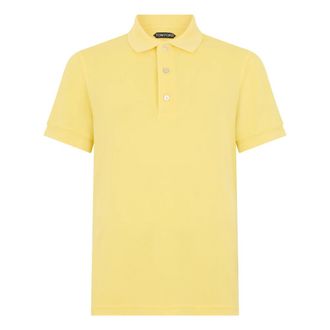 Tom Ford Homme, Tops, Jaune, Taille: 2XL Polo Piqu&eacute;