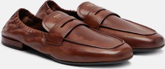 Prada Mocassins en cuir
