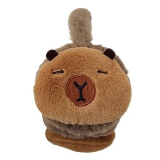 Generico Cache-oreilles Mignons - Protecteur Capybara De Dessin Anim&eacute; Avec Un Design En Peluche Douce Et Chaude, Couvre-oreilles Dhiver En Forme Danimal | Acce