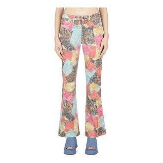 Guess Bedruckte Schlagjeans - - Jeans - Damen - Mehrfarbig - W25