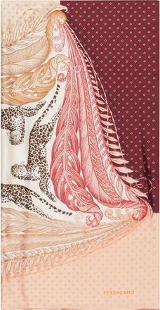 Ferragamo Ferragamo Seidentuch rot