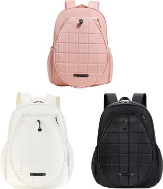 Generic Tennisschl&auml;ger-Rucksack - Sportschl&auml;gertaschen, Tragetasche mit gro&szlig;em Fassungsverm&ouml;gen, Ausr&uuml;stungstasche aus Verbundstoff f&uuml;r Schulreisen, verstellb