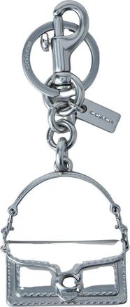 Coach Femme, Accessoires, Gris, Taille: ONE Size Breloque de sac