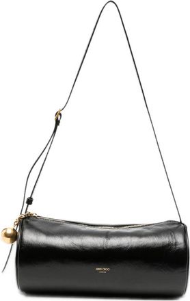 Jimmy Choo London Tube Mini Leather Clutch Bag