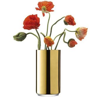 LSA International LSA Karat Vase/Sturmlicht H26cm Gold