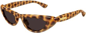 Bottega Veneta Femme, Accessoires, Brun, Taille: 51 MM Cat Eye Lunettes de soleil