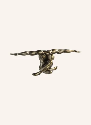 Gilde Skulptur Cliffhanger beige