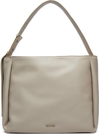 Calvin Klein Handtasche Calvin Klein Gracie Medium Ew Shopper K60K612129 Grau