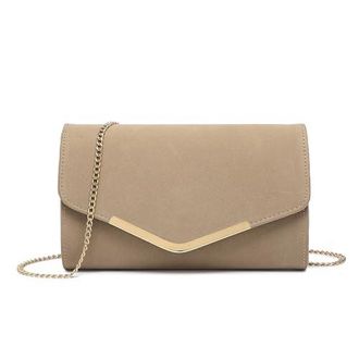 Miss Lulu Élégant sac à bandoulière avec chaîne pour femme - sac à main de soirée pour les fêtes, les mariages et les événements spéciaux