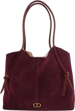 Twinset Femme, Sacs, Rouge, Taille: ONE Size Tote Bordeaux