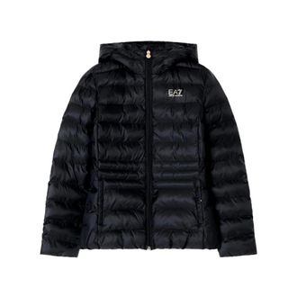 Emporio Armani Emporio Armani Ea7, Femme, Vestes, Noir, Taille: 40 FR Train Core Eco Down Ultra Light Jacket