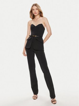 Elisabetta Franchi Jumpsuit TU-015-42E2-4304 Schwarz Regular Fit