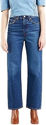 Levi's Ribcage Straight Ankle Jeans Femme, Noe Down, 26W / 27L