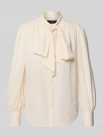 Lauren Ralph Lauren Schluppenbluse mit Schleifen-Detail Modell KLARYCE