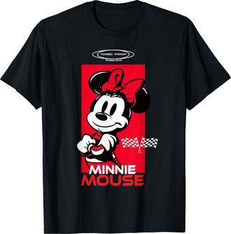 Disney Racing Minnie Mouse Turbo Troop Race Car Driver T-Shirt