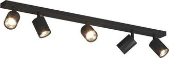 Top-Light Top-light - Top light track kora 1208 5 ne gu10 led plafonnier mural moderne avec spots orientables