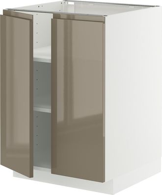 IKEA METOD Unterschrank m Böden/2Türen