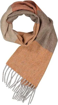 Dante Herren Schal braun Kashmere-Wolle