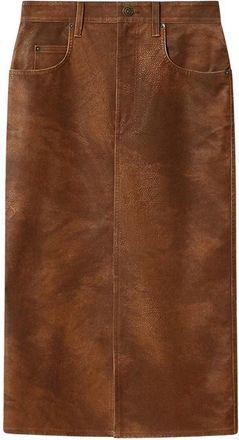 Isabel Marant Jupe Midi - Marron