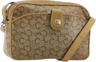 Celine Sac bandouli&egrave;re vintage Pre-owned - Femme - Pre-owned - Beige - Taille: ONE Size