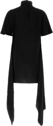 Alaia Womens Black Jersey Mini Dress Noiralaia Exterior: Viscose Abiti