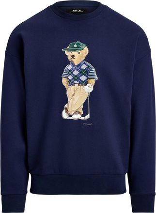 Ralph Lauren Softes RLX-Sweatshirt mit Polo-Bear-Print in