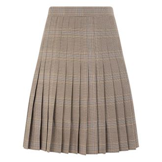 Moschino Midi Faltenrock - - Skirts - Damen - Beige - 6XL