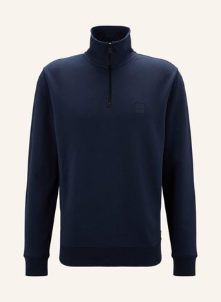 HUGO BOSS Sweat-Troyer Zetrust blau