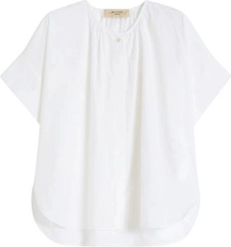 Max Mara Femme, Blouses et Chemises, Blanc, Taille: 38 FR Blouse Wkdeducata