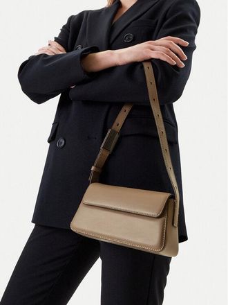 Calvin Klein Jeans Handtasche Belted Small Shoulder Bag LV04K3110G Beige
